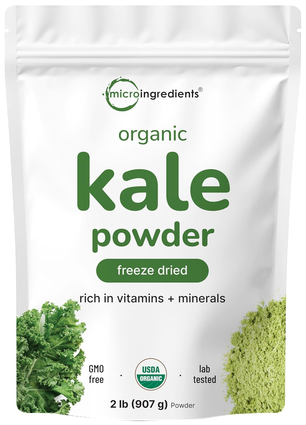 organic kale powder for smoothies