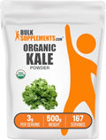 organic kale powder fruit juice