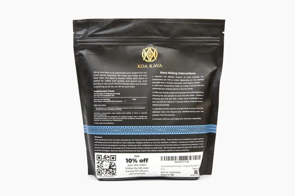 organic kava kava for wellness