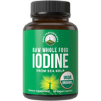organic kelp iodine supplement capsules