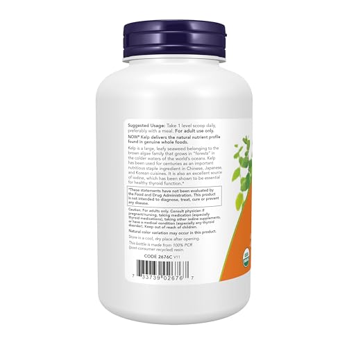organic kelp powder for thyroid support