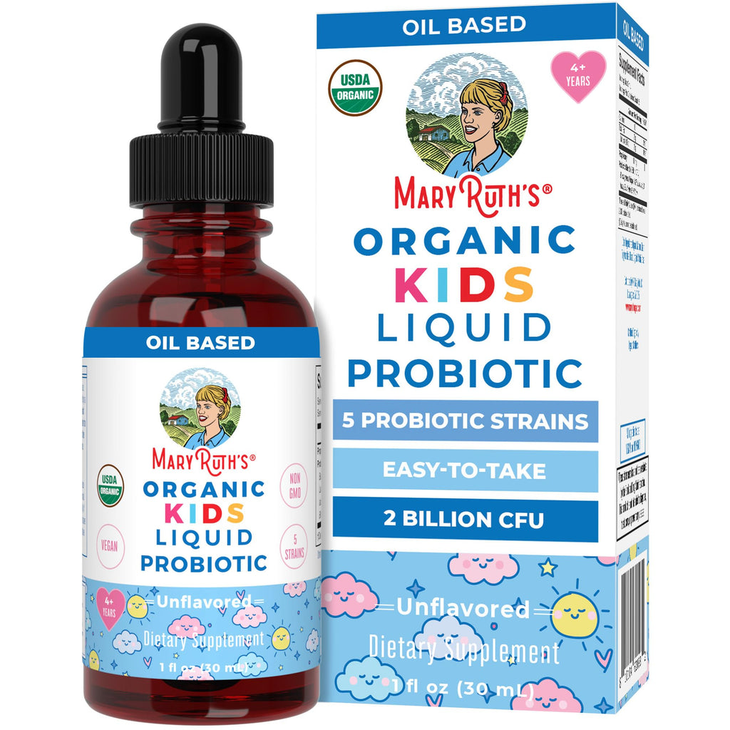 organic kids probiotic liquid drops