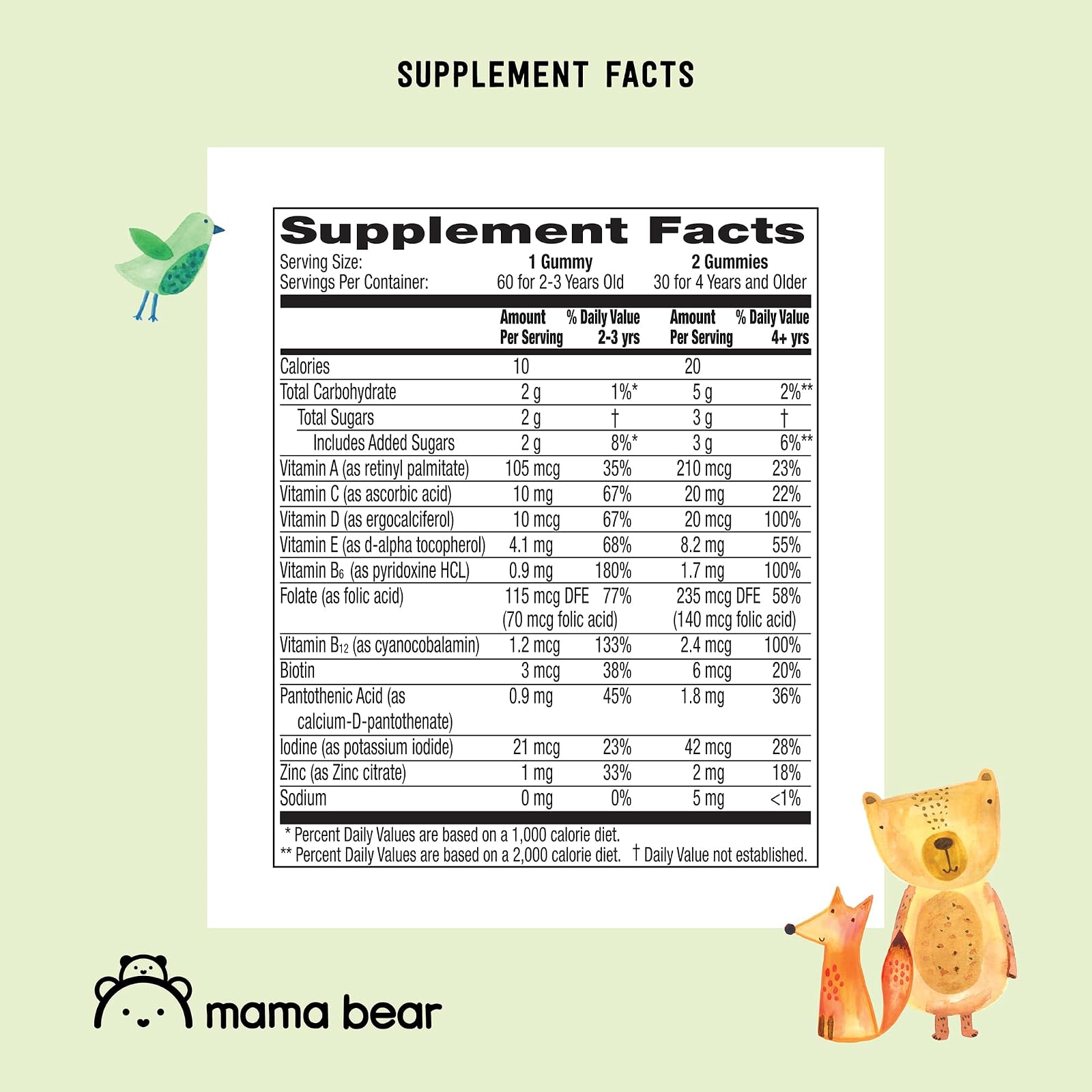 organic kids vitamins with essential nutrients