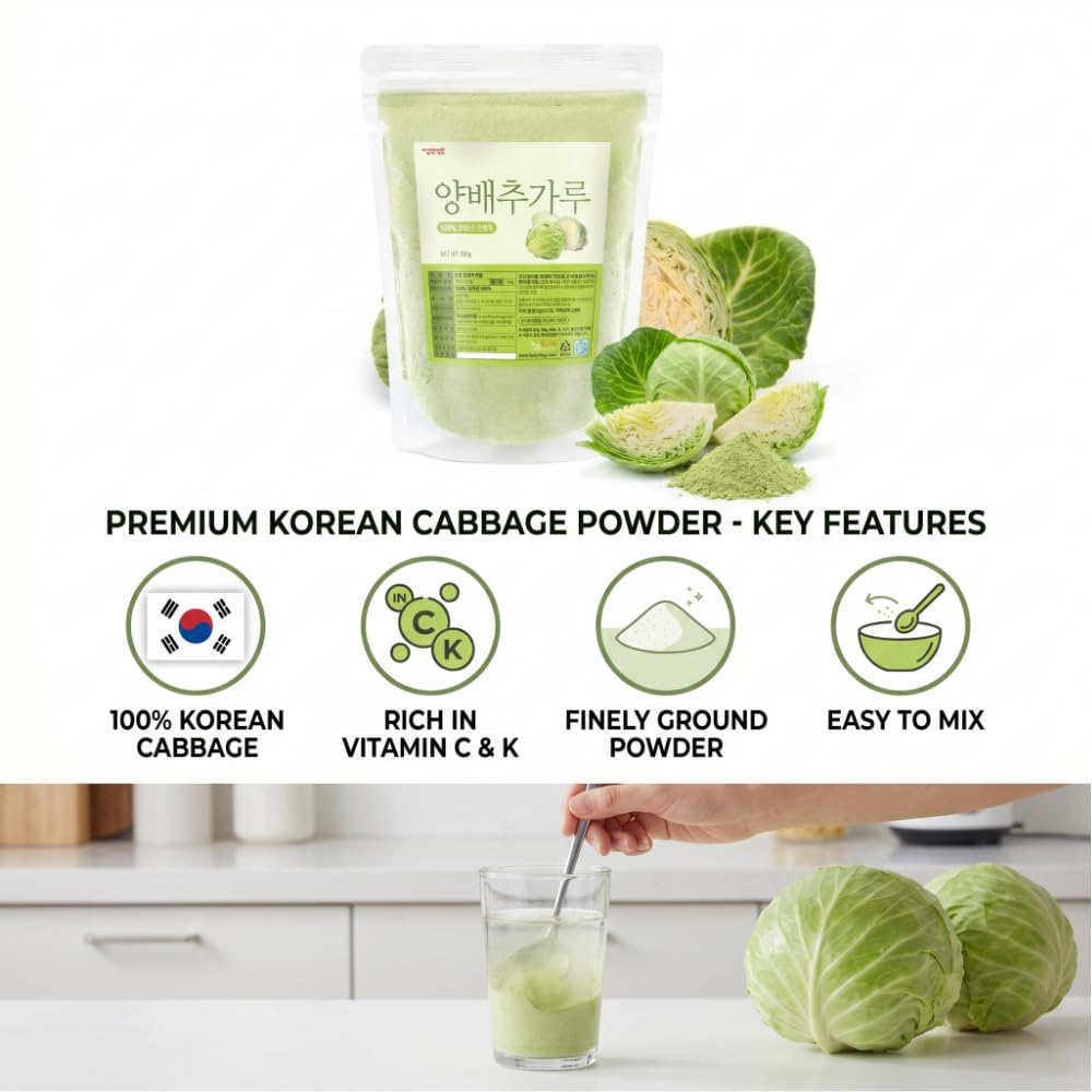 organic Korean cabbage powder for health