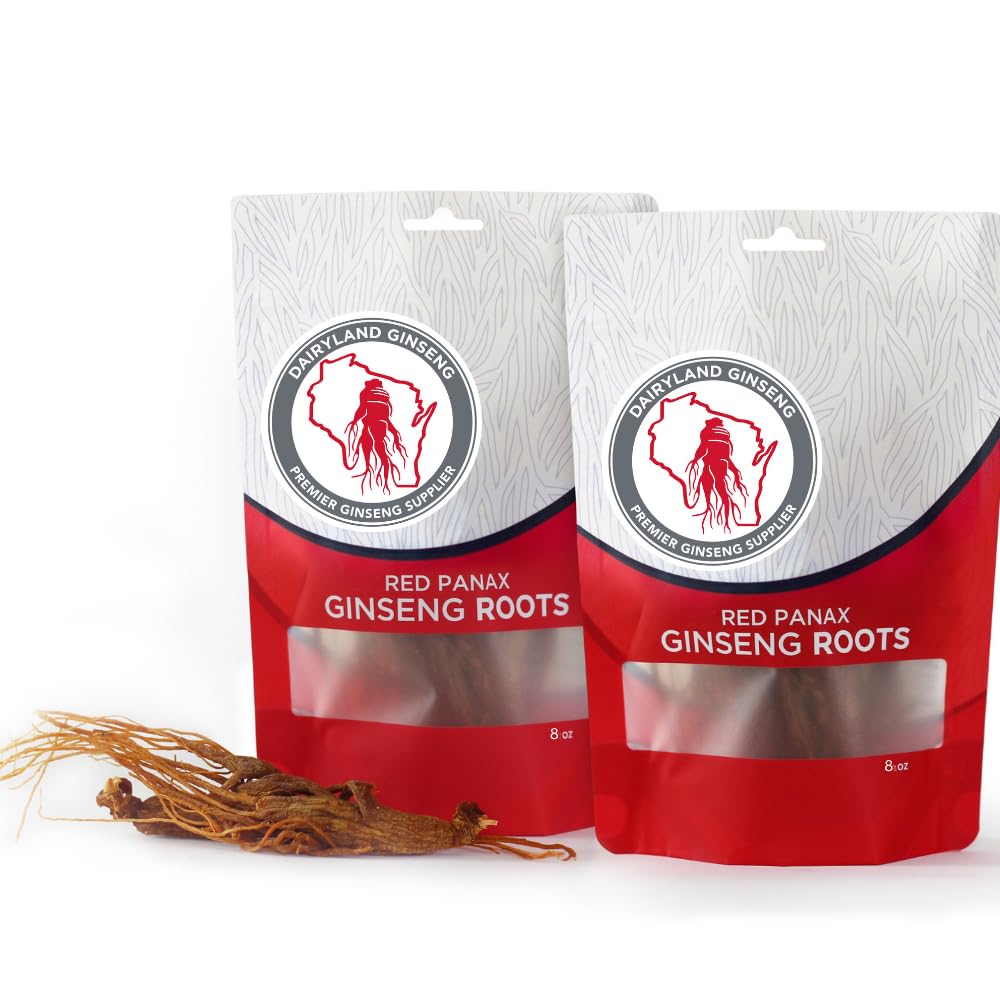 organic Korean panax ginseng root