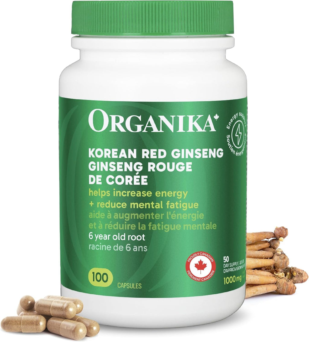 organic Korean red ginseng capsules