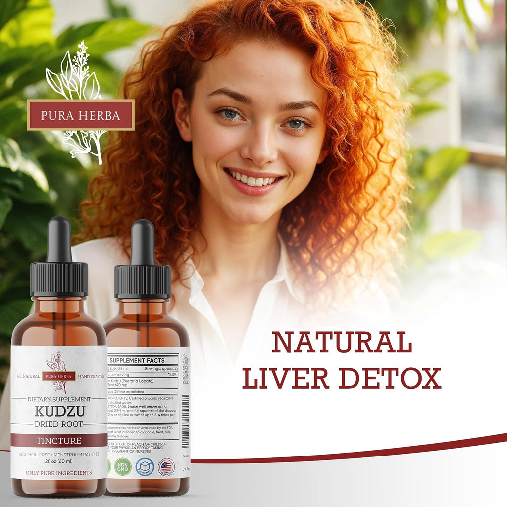 Organic kudzu root for natural wellness