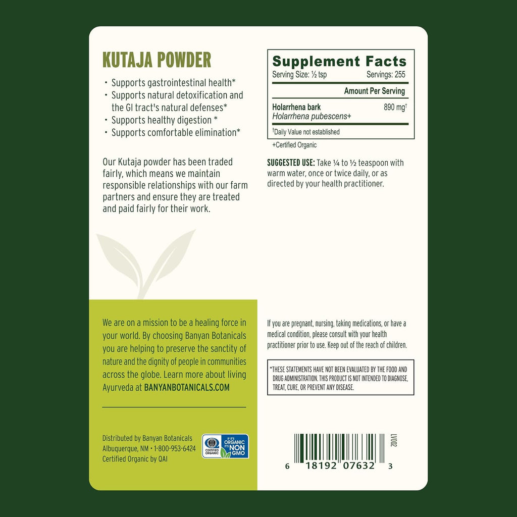 Organic Kutaja Powder for digestion