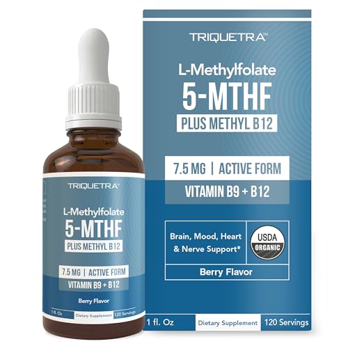 Organic L Methylfolate liquid supplement
