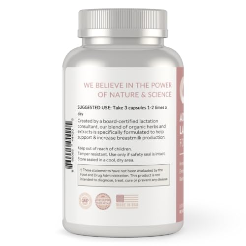 Organic lactation support with herbal blend