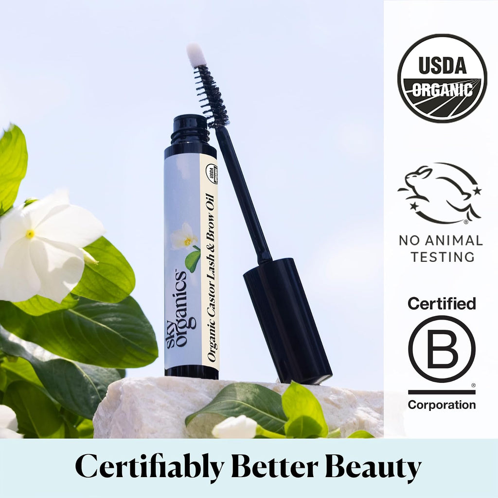 organic lash serum for healthy growth