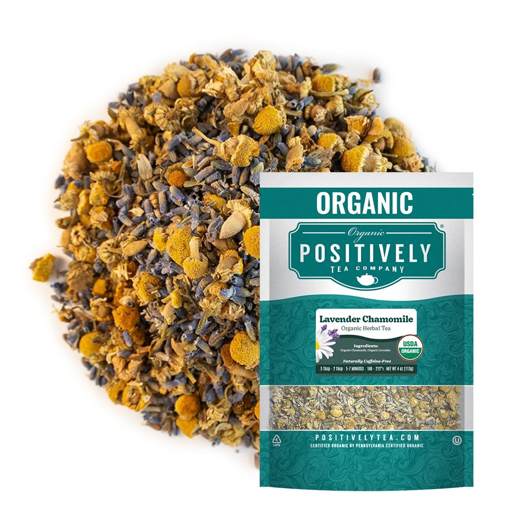 organic lavender chamomile herbal tea