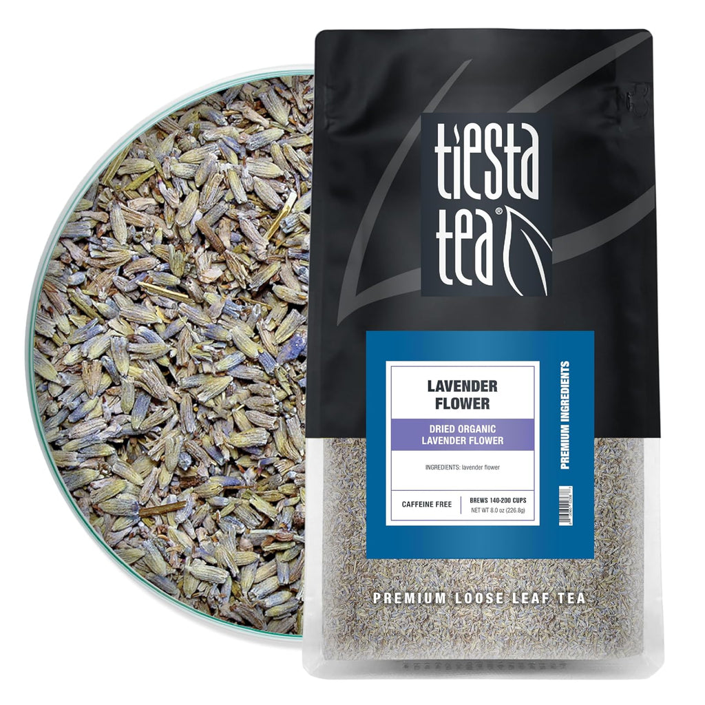 organic lavender flower herbal tea