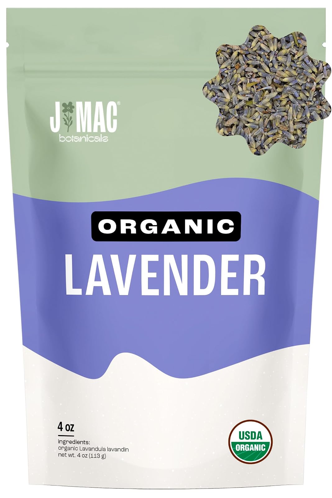 organic lavender flower herbal tea