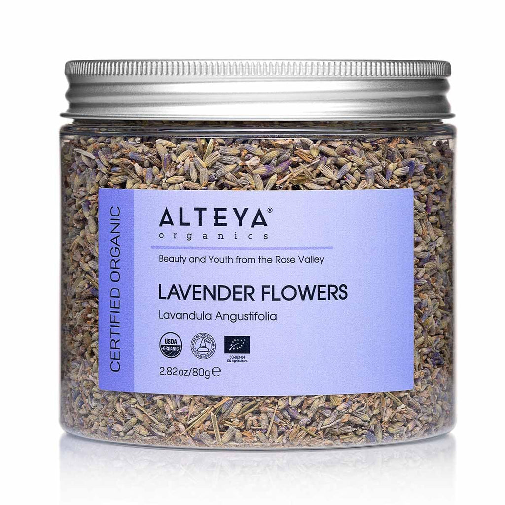 organic lavender flowers herbal tea