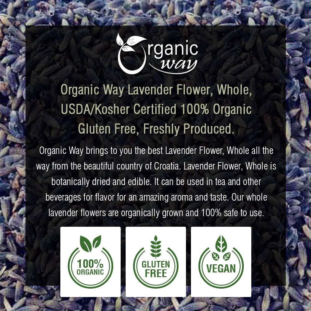 Organic lavender for herbal remedies