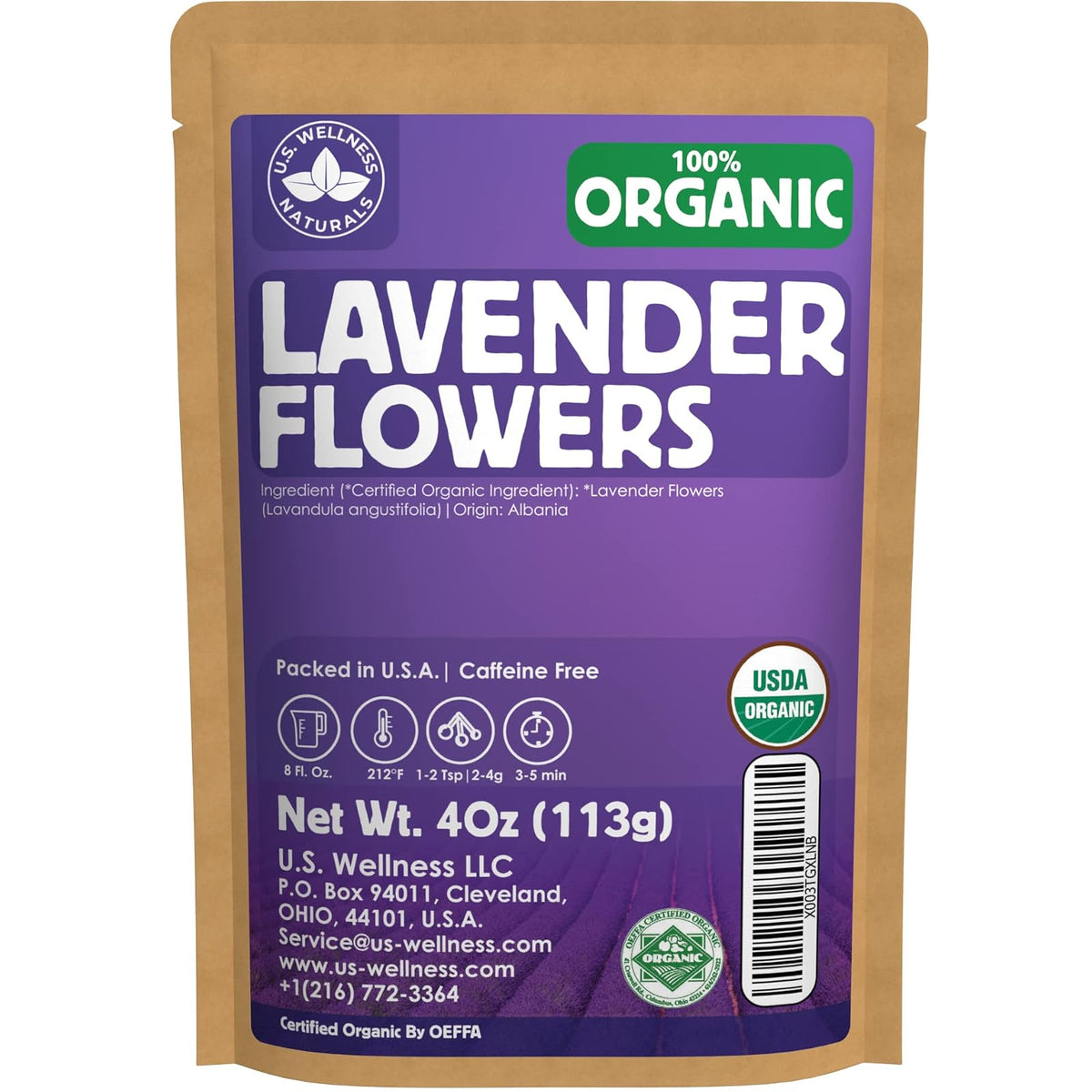 organic lavender tea dried flowers