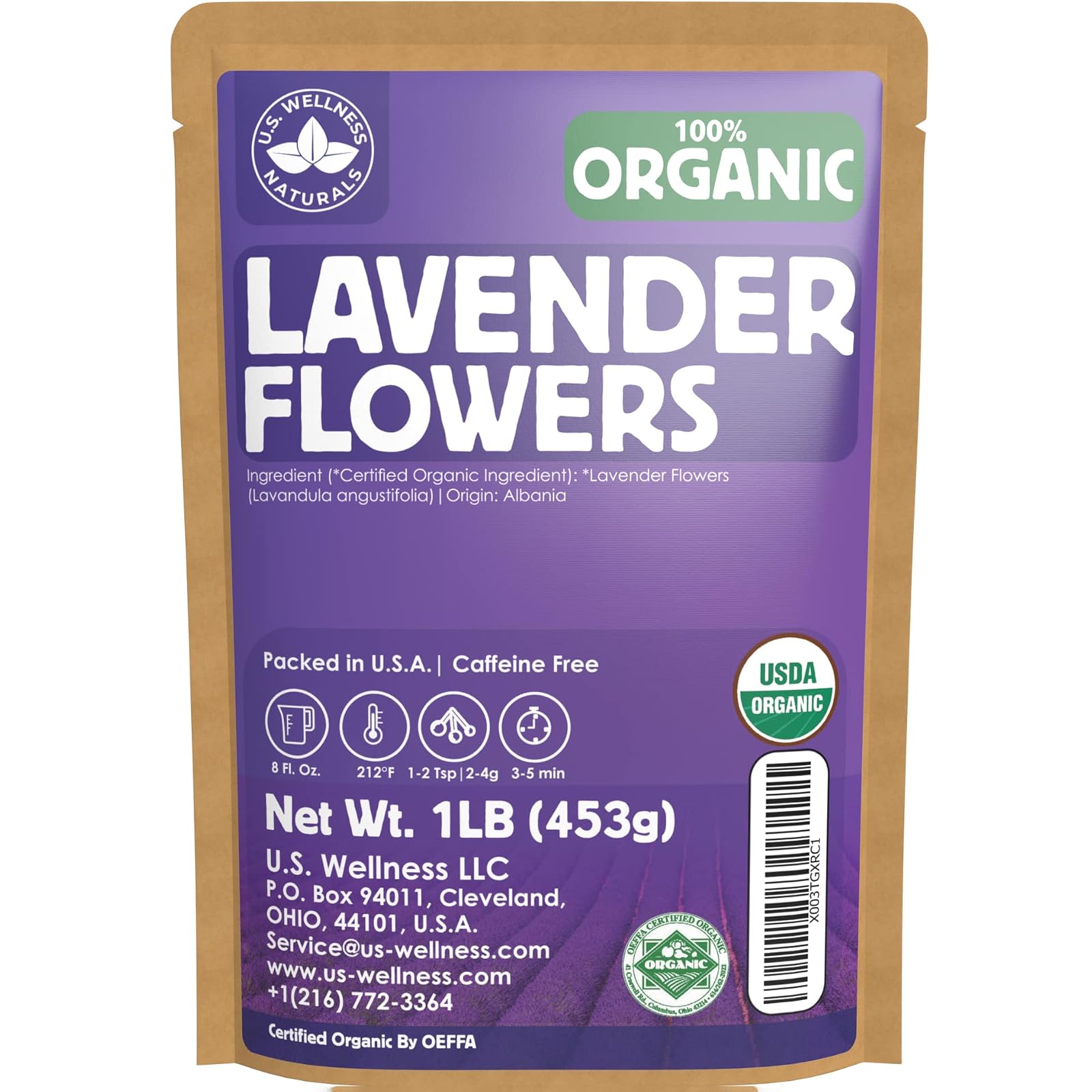 organic lavender tea for relaxation