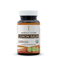 organic lemon balm capsules for wellness
