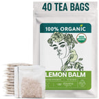 organic lemon balm herbal tea