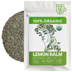 organic lemon balm herbal tea