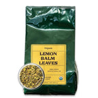 organic lemon balm herbal tea