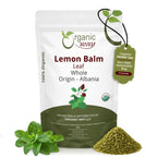organic lemon balm herbal tea
