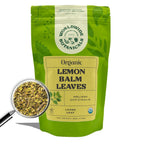 organic lemon balm herbal tea
