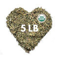 organic lemon balm leaf herb