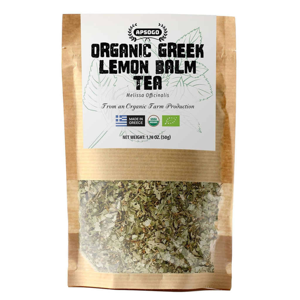 organic lemon balm tea loose leaf