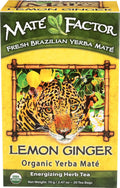 organic lemon ginger herbal tea