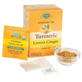 organic lemon ginger herbal tea