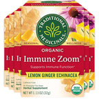 organic lemon ginger herbal tea