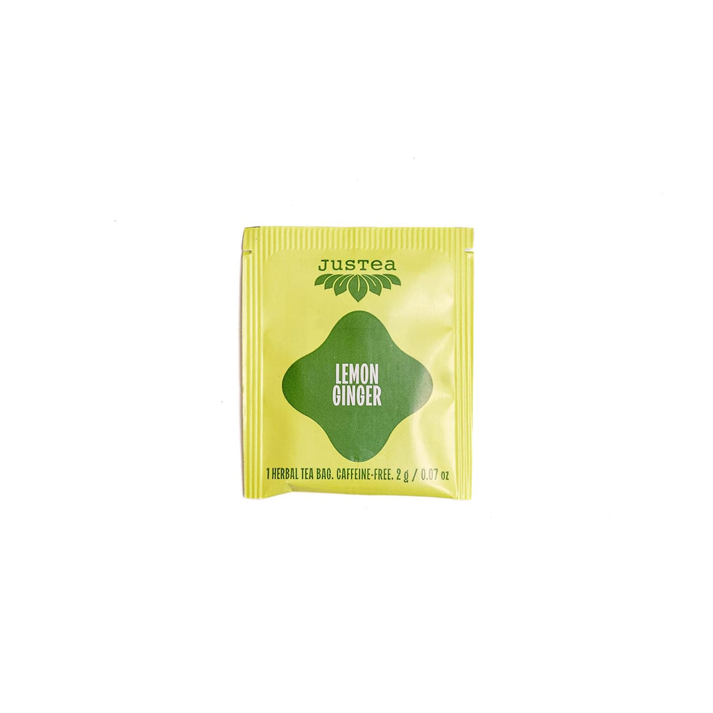organic lemon ginger tea blend