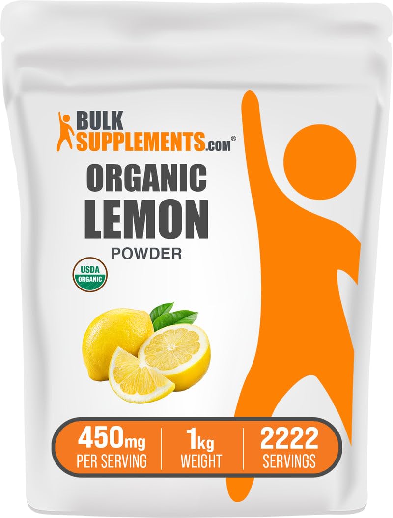 organic lemon powder for smoothies