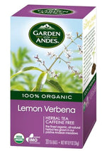 organic lemon verbena herbal tea