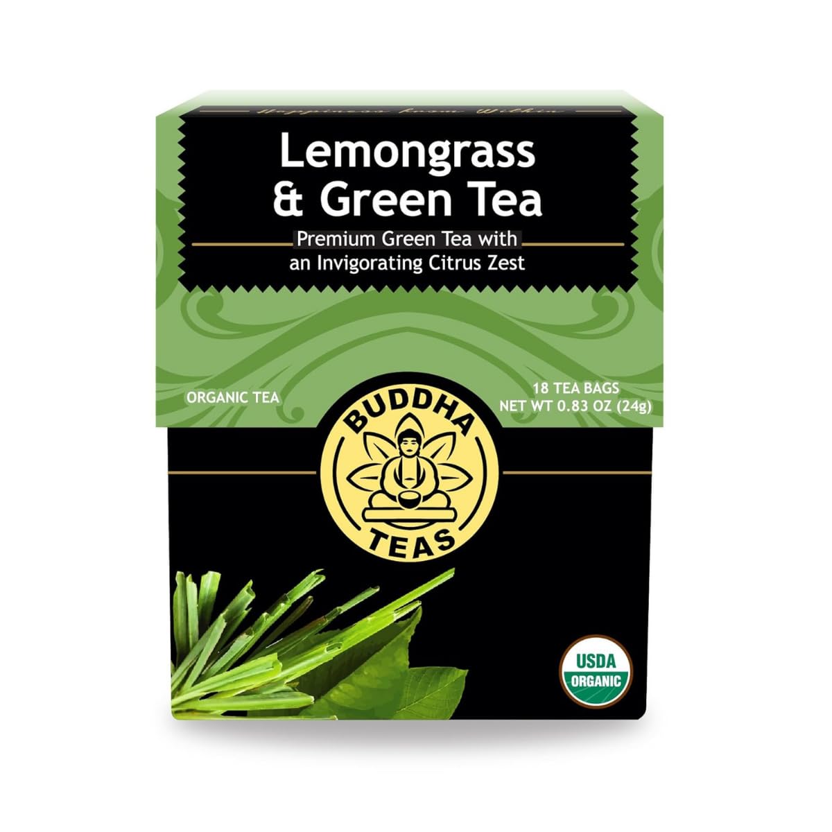 organic lemongrass herbal tea bags