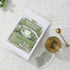 Organic lemongrass tea for calming