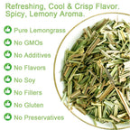 organic lemongrass tea for wellness