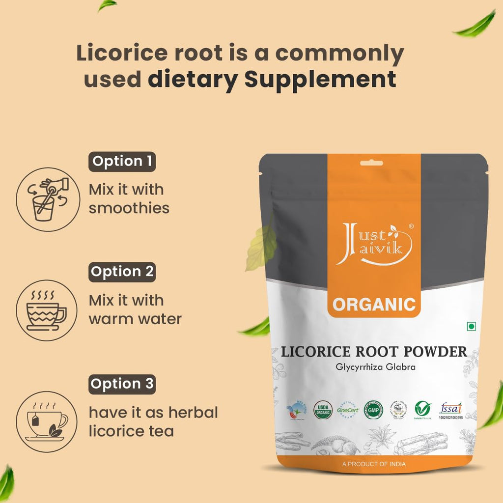 organic licorice powder for baking