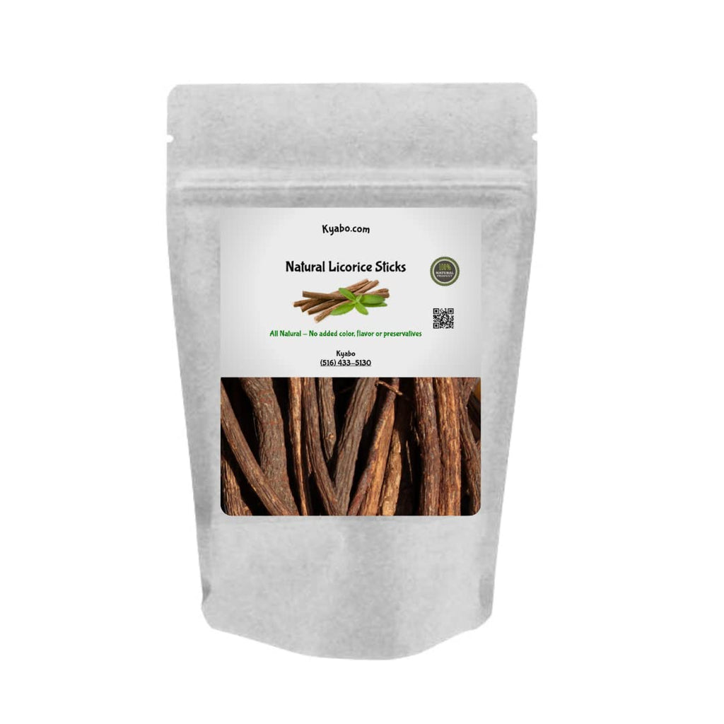 organic licorice root chew sticks