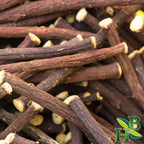 Organic licorice root for herbal remedies