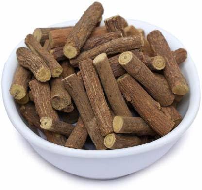 Organic licorice root for soothing