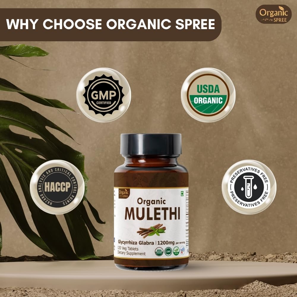 organic licorice root for stress relief