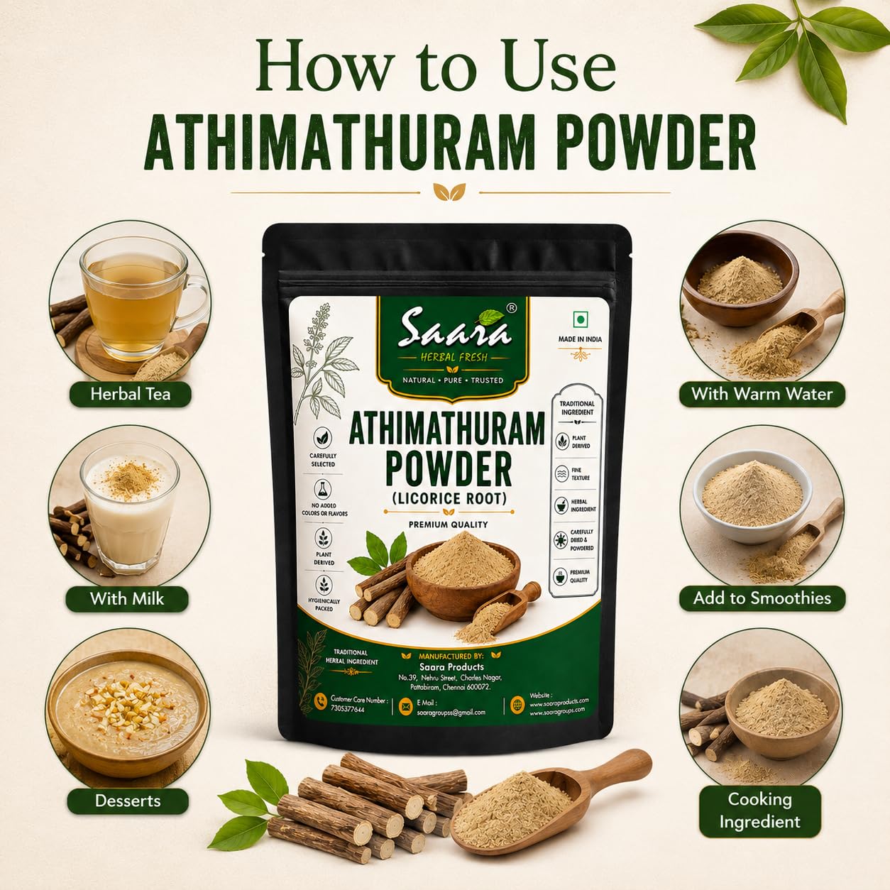 organic licorice root for tea