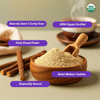 Organic licorice root powder for herbal tea