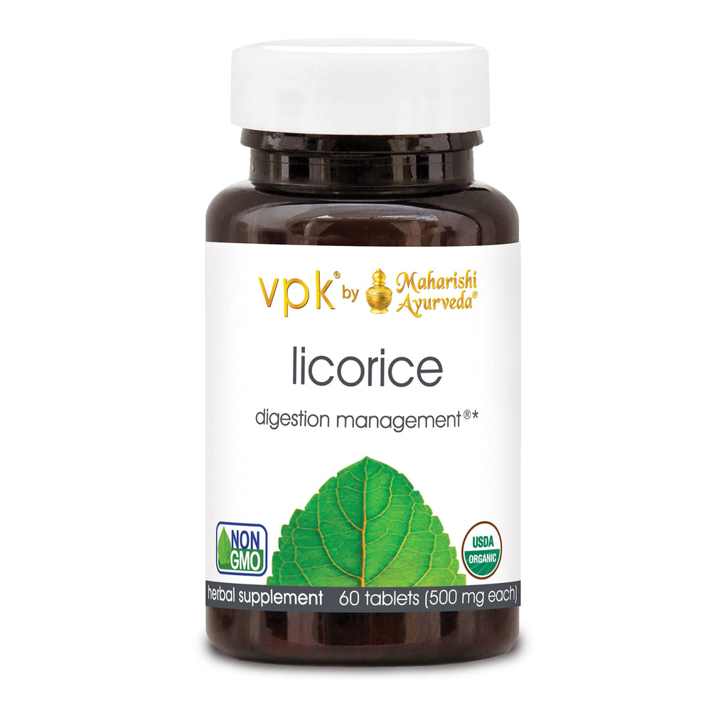 organic licorice root tablets for digestion