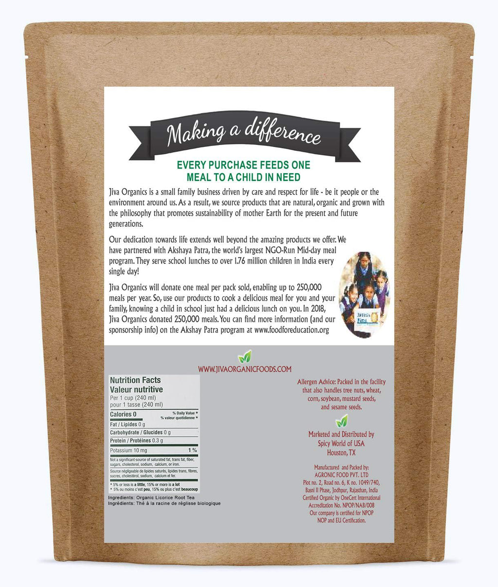 organic licorice root tea for digestion