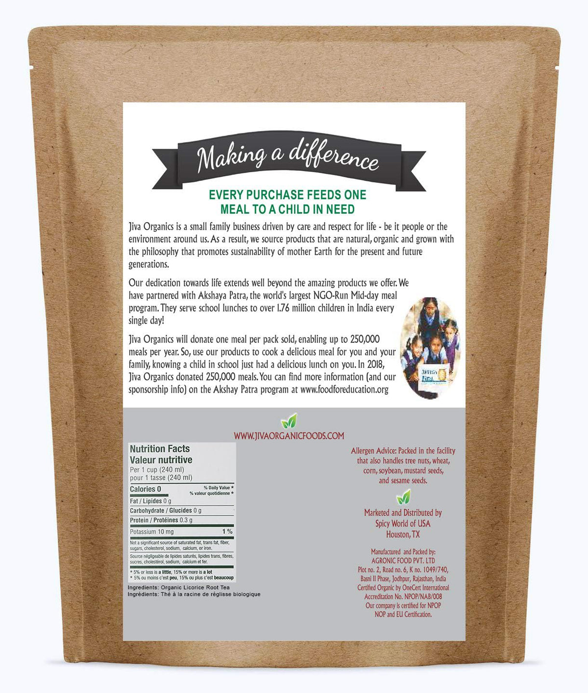 organic licorice root tea for digestion