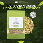 Organic licorice root tea for digestion